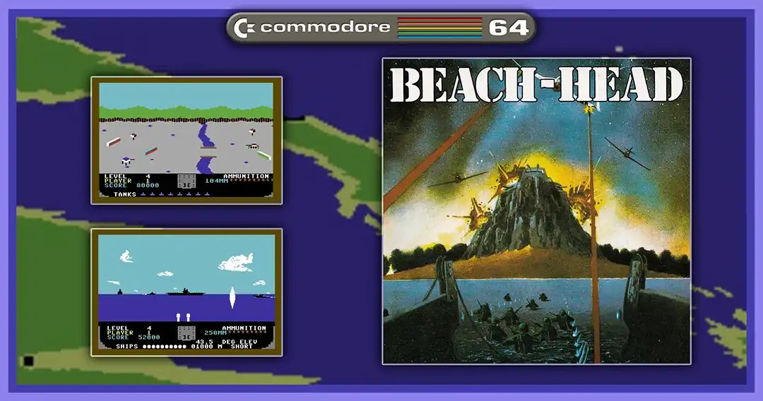 C64: Beach-Head – McHenry's Lair